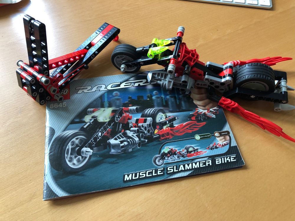 Lego 8645 Muscle Slammer Bike mit Anleitung | Kaufen auf Ricardo