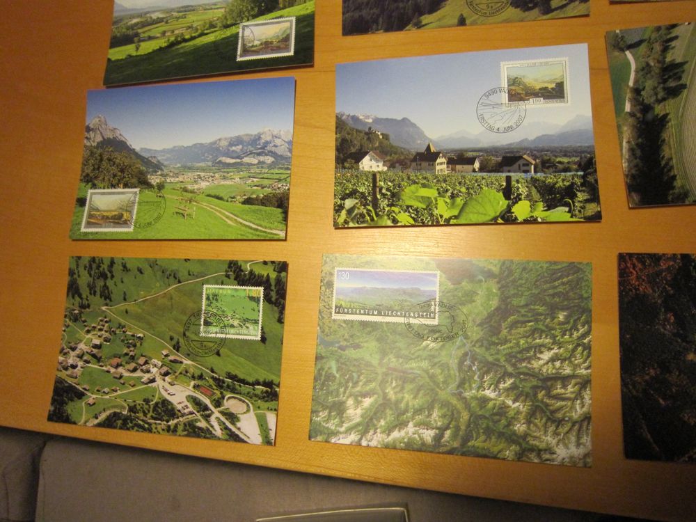 Schöne Postkarten / Maximumkarten Landschaften Lichtenstein | Kaufen auf Ricardo