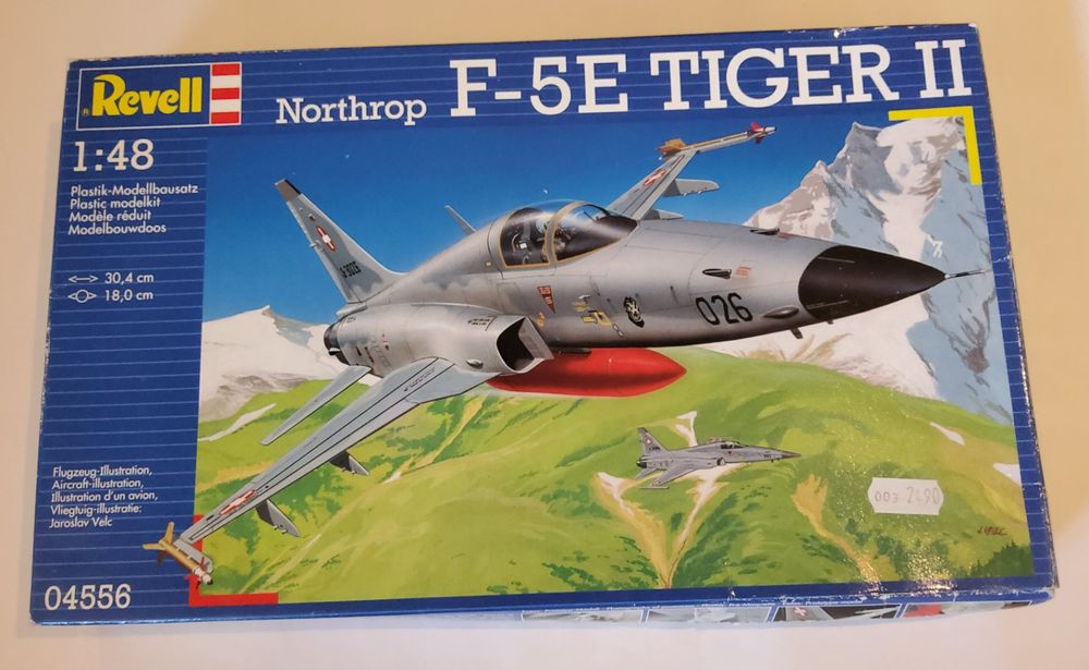 Bausatz REVELL F-5E Tiger II 1/48 04556 (Neu (gemäss Beschreibung)) in ...