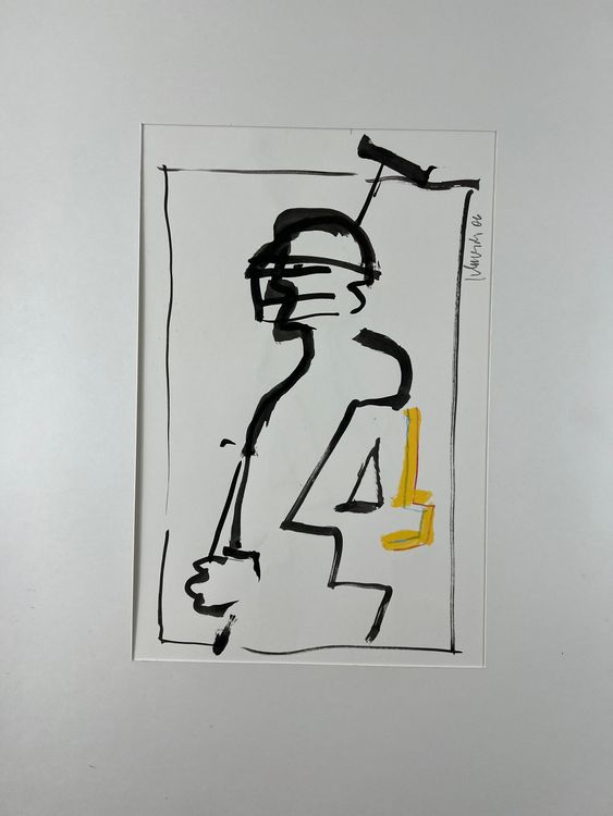 Deutsche Schule Abstrakte Mischtechnik Handsigniert (Gebraucht) in Neuhausen am Rheinfall für ...