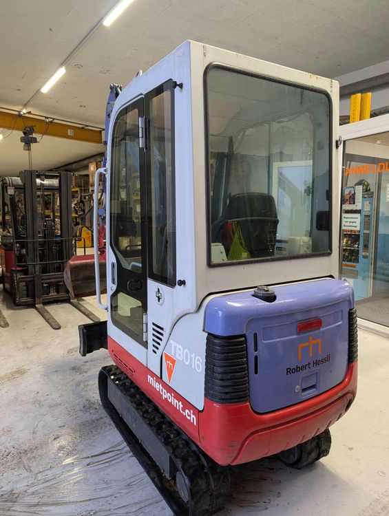 Bagger 1,6t Kabine Diesel Takeuchi (Gebraucht) in Scherz für CHF 15500 ...