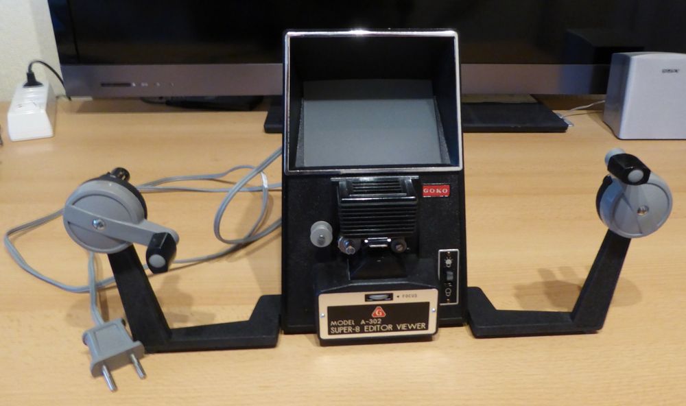 GOKO Filmbetrachter Super 8 + Normal 8 inkl. Anleitung D F E (Gebraucht ...