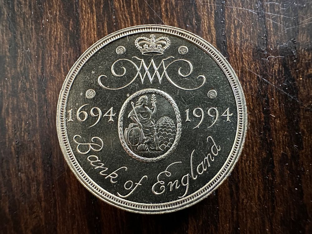 Bank of England Queen Elizabeth II 2 Pound Coin 1694-1994 (D'occasion ...