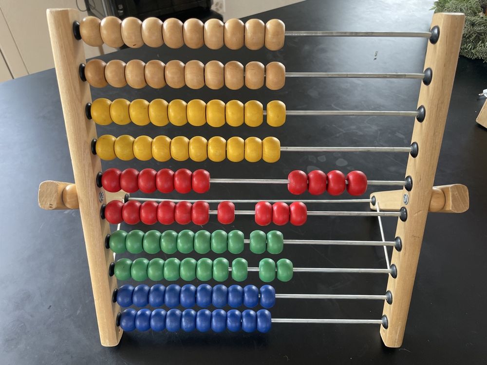 Holz Rechentrainer für Kinder Zählrahmen (Gebraucht) in Wintersingen für CHF 1 – mit Lieferung ...