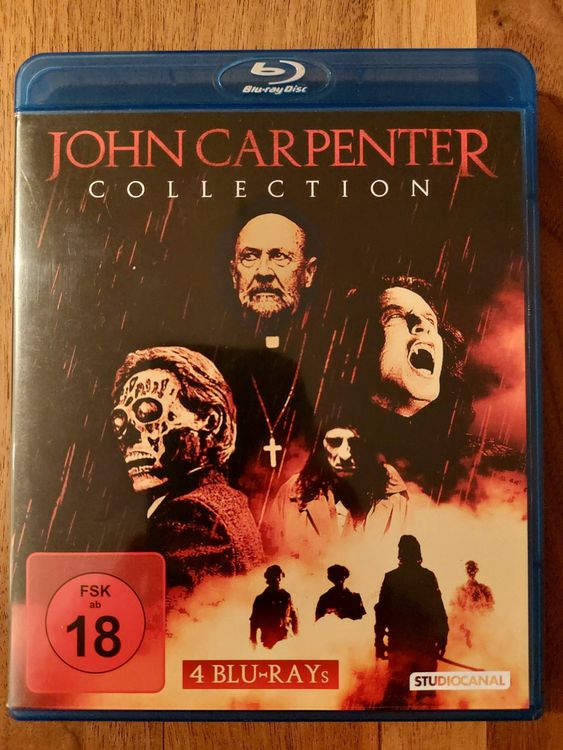 Blu Ray - John Carpenter Collection (4 legendäre Filme) (Gebraucht) in ...