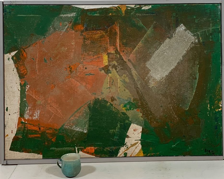 Mario BARDI (1922-1998) grosses Gemälde | Kaufen auf Ricardo