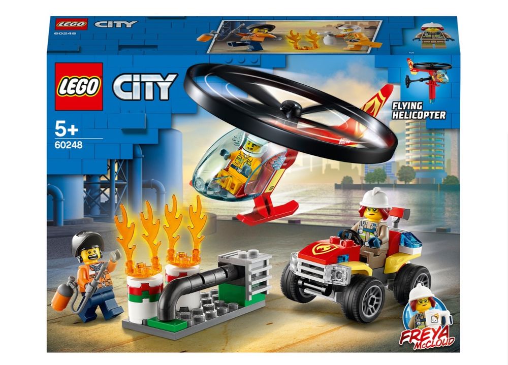 LEGO City 60248 Einsatz mit dem Feuerwehrhubschrauber *NEU* (Neu und ...