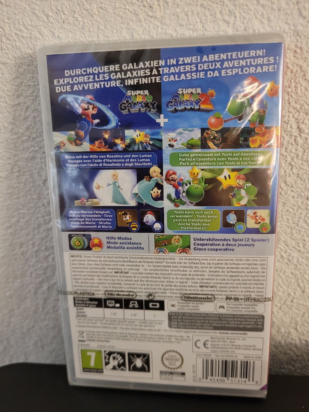 Super Mario Galaxy + Super Mario Galaxy 2 - Nintendo Switch (Neuf avec ...