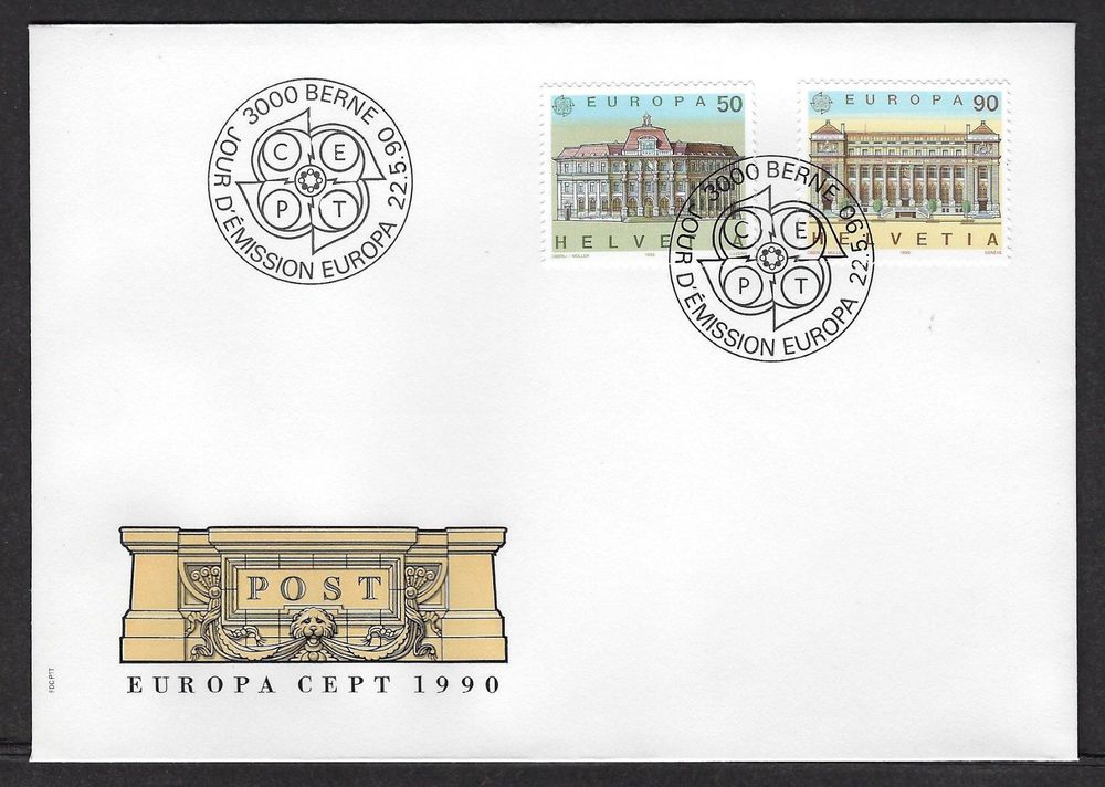 Europa CEPT 1990, Ersttagsbrief | Kaufen auf Ricardo