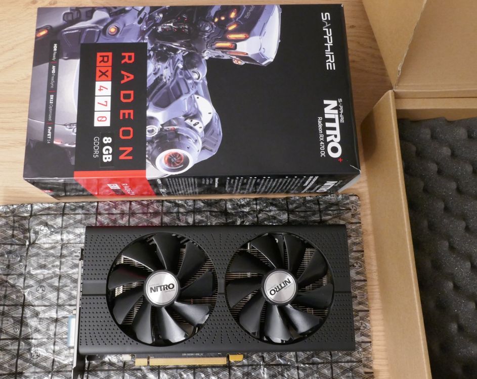 Sapphire AMD Radeon RX470 Nitro+ 8GB | Kaufen auf Ricardo