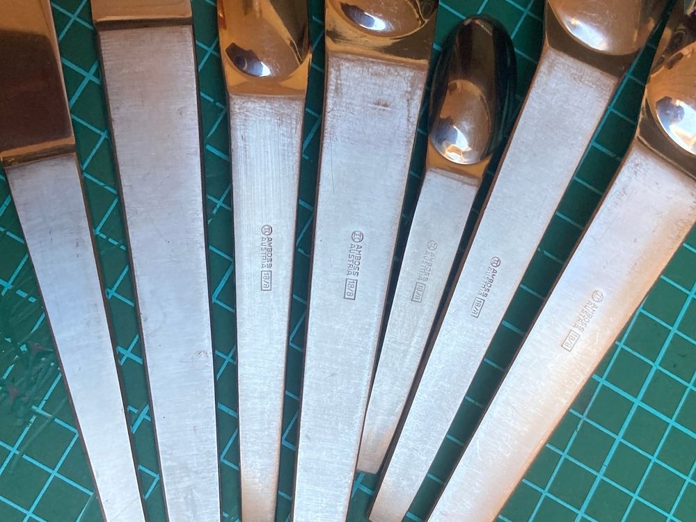 7 couverts Carl Aubock / Amboss / 2060 Maestro / Flatware (Gebraucht ...