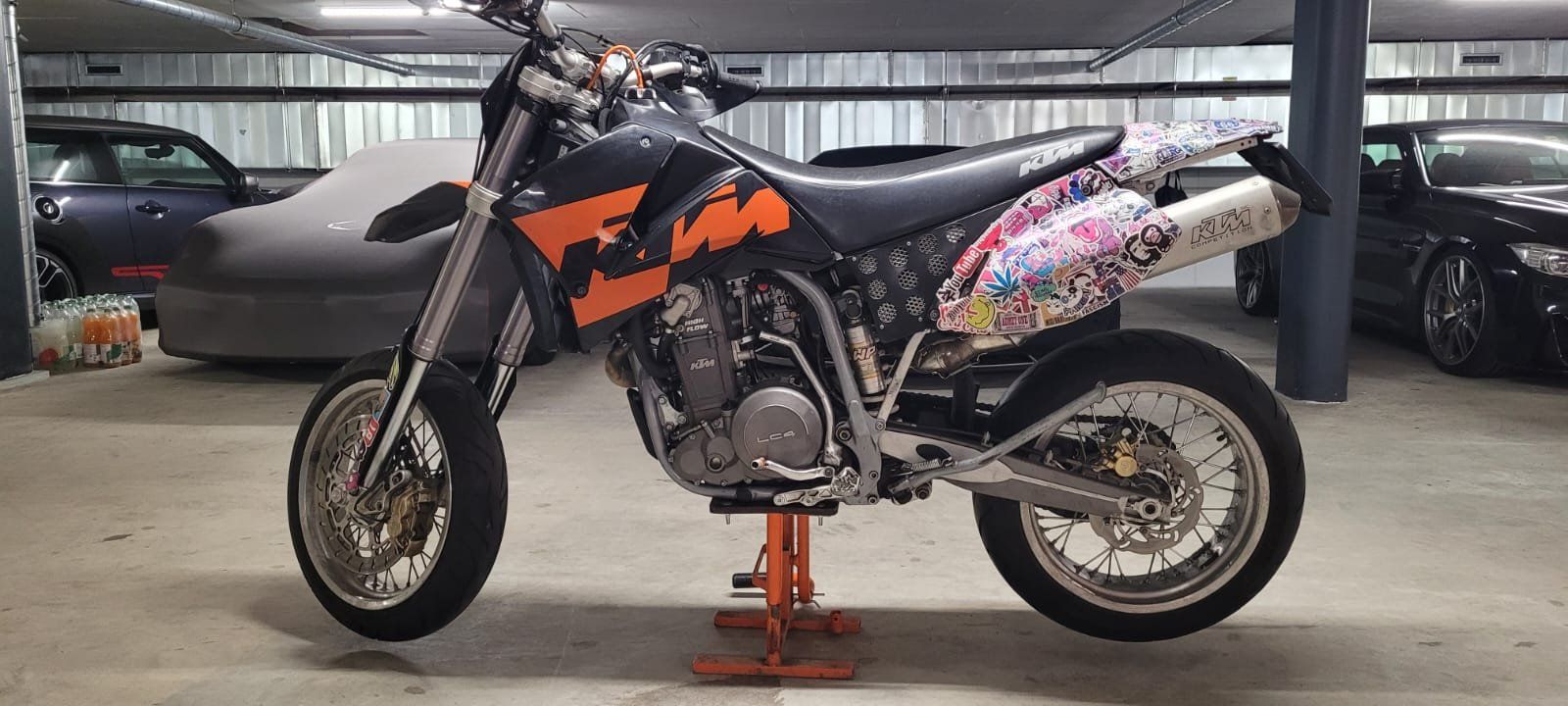 KTM 660 SMC LC4 Supermoto 24 KW ab Service (Gebraucht) in Scherzingen ...