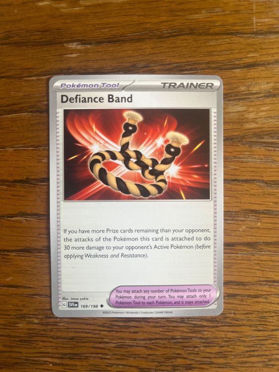 Carte Pokemon Defiance Band - SVIen - EN (Gebraucht) in Vernayaz für ...