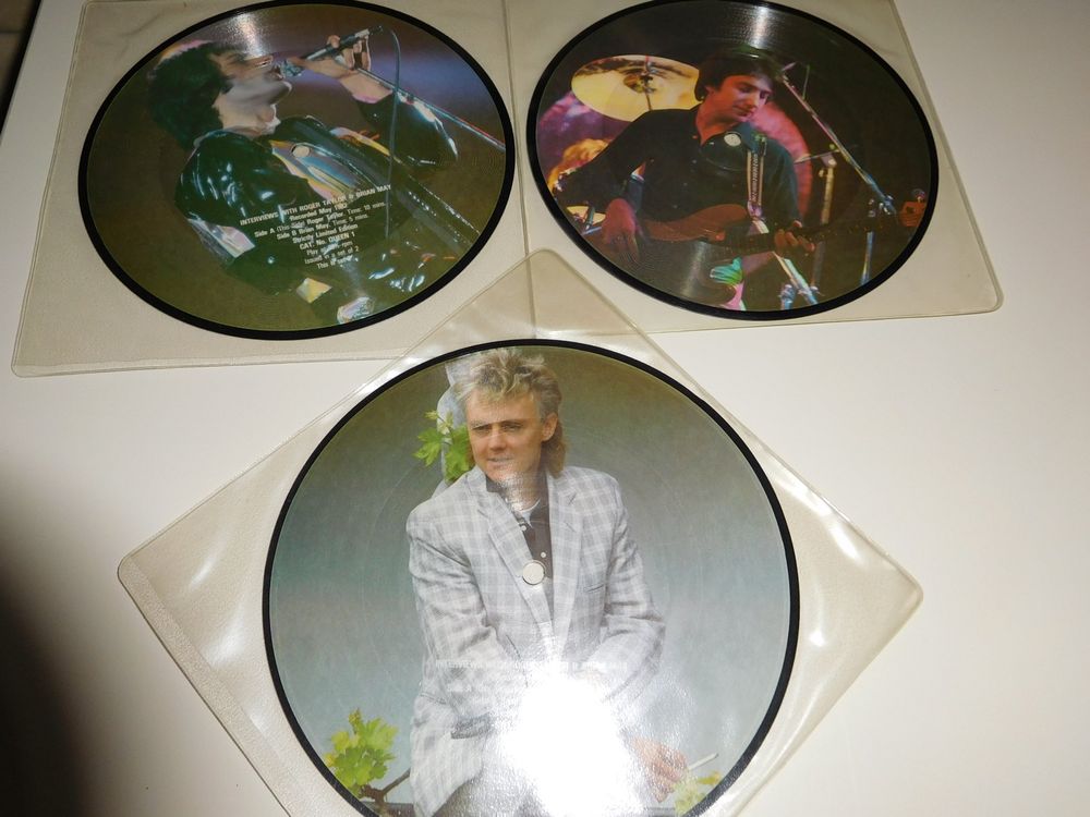 Picture-Single QUEEN Interview, 1 SET à 3 Stück (Komplett!) (Neu ...