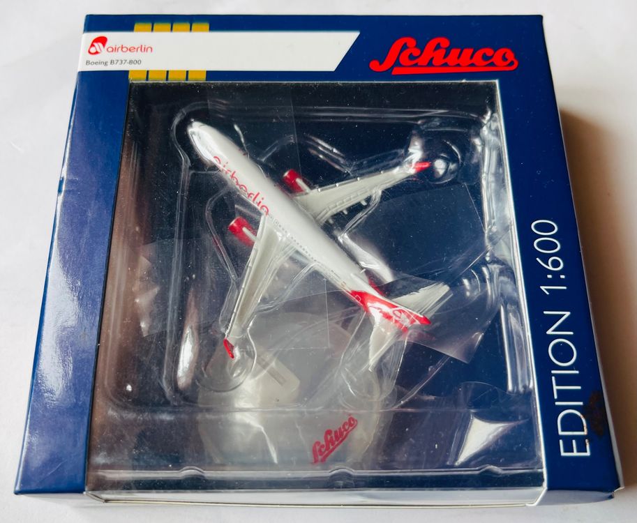 Schuco Flugmodel Boeing 737-800 Air Berlin 1:600 Edition (Neu und ...