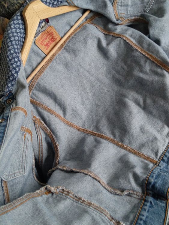 Rework Levi's Jeansjacke - Top Zustand - Grösse L (Gebraucht) in Biel ...