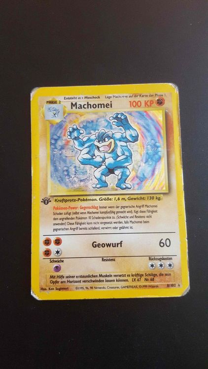 Machomei - 1.Edition Base Set | Kaufen auf Ricardo