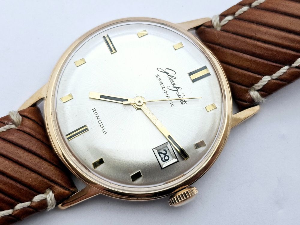 Glashütte SPEZIMATIC GUB 75 Automatik Vintage Herrenuhr (Gebraucht) in ...