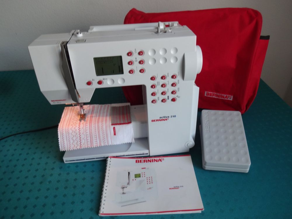 * BERNINA activa 210 * Revidiert mit 4 - Monate Garantie (D'occasion) à ...