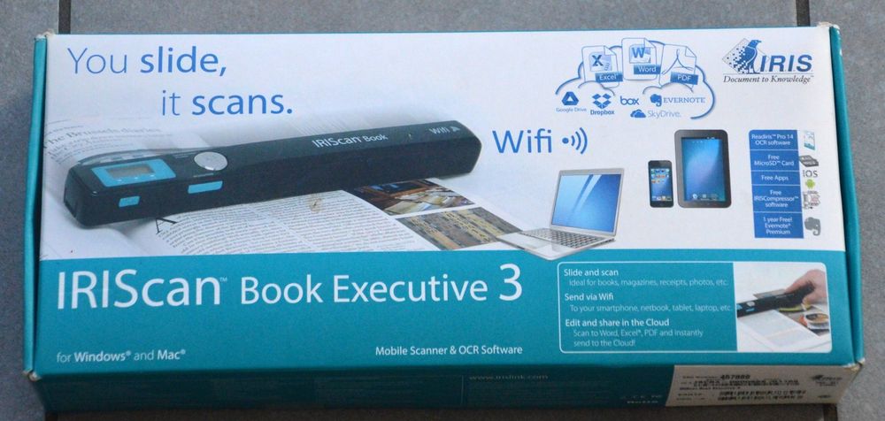 IRIScan Book 3 Executive WiFi Scanner (Gebraucht) in Collonges für CHF ...