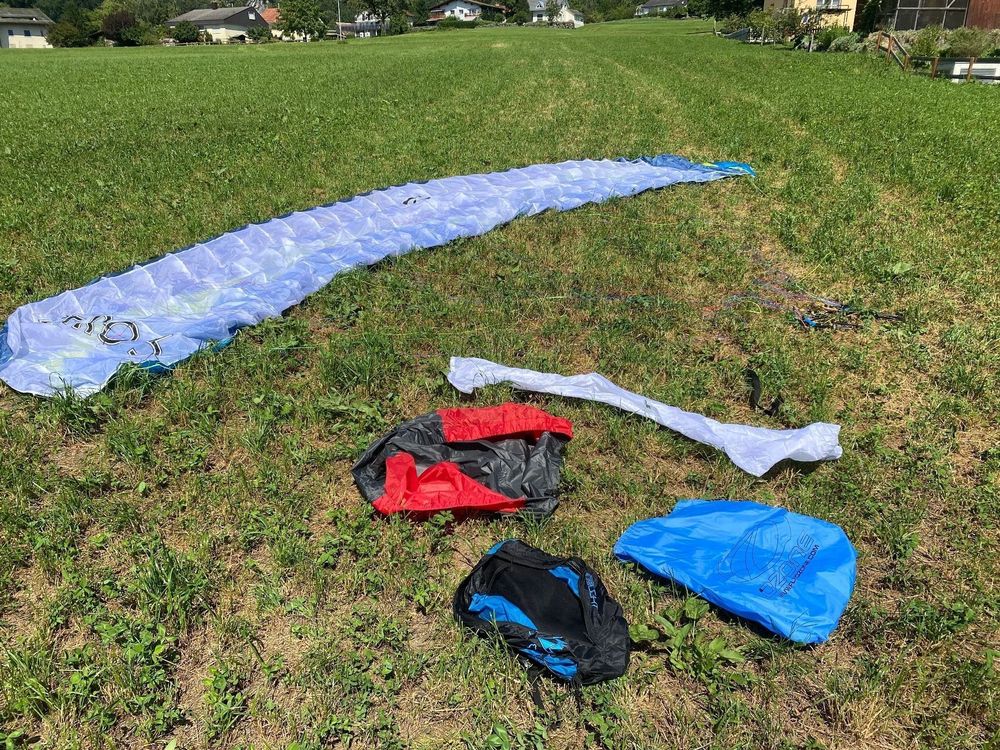 Ozone Zero 3 Miniwing (Gleitschirm) 15m2 inkl. Zubehör (Gebraucht) in ...