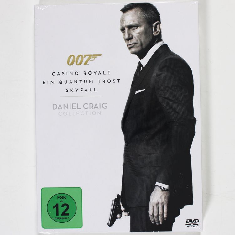 3er DVD Box JAMES BOND 007 Daniel Craig Collection NEU & OVP (Neu und originalverpackt) in ...