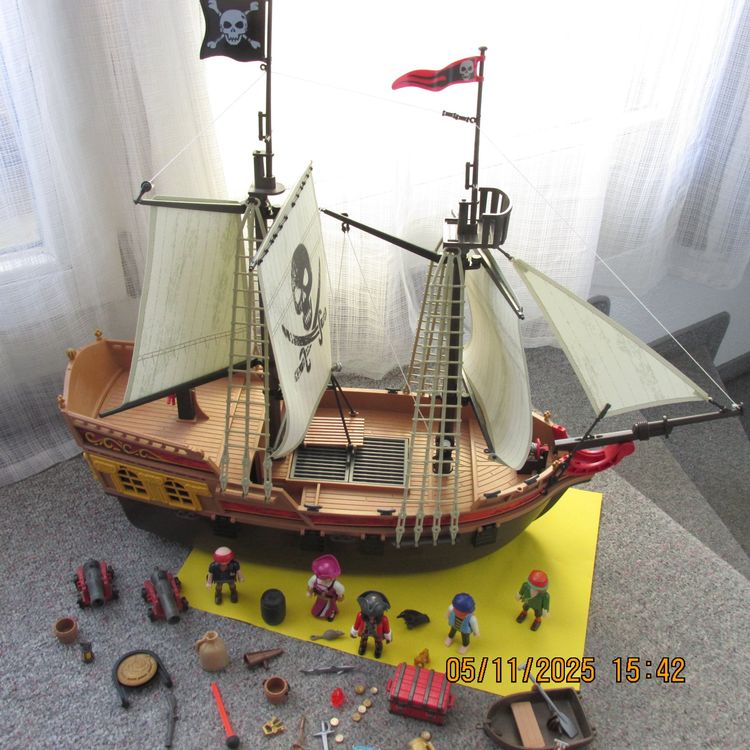 Schne Playmobil Piratenschiff Gro Fotos