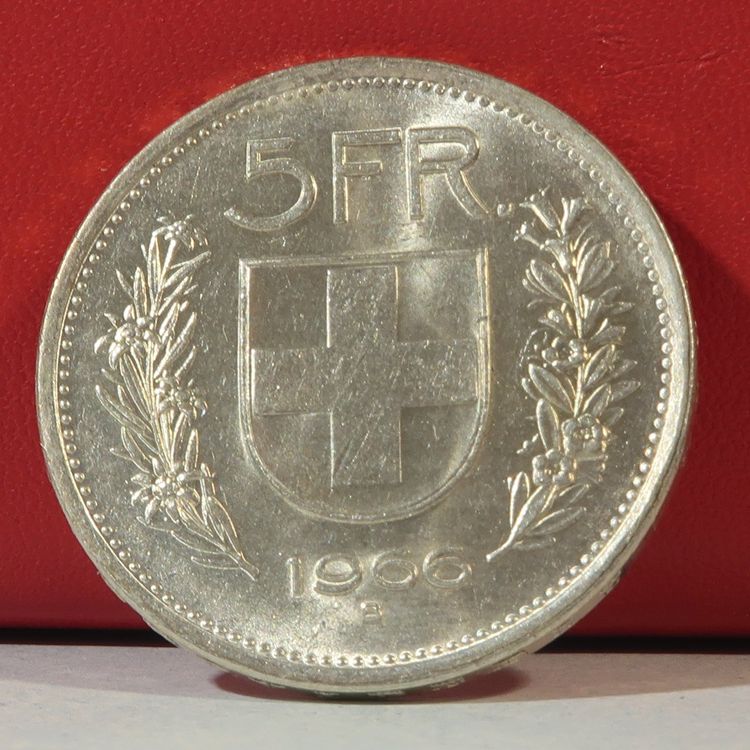 5 Franken 1966 (Gebraucht) in Oberglatt ZH für CHF 8 – mit Lieferung auf Ricardo kaufen