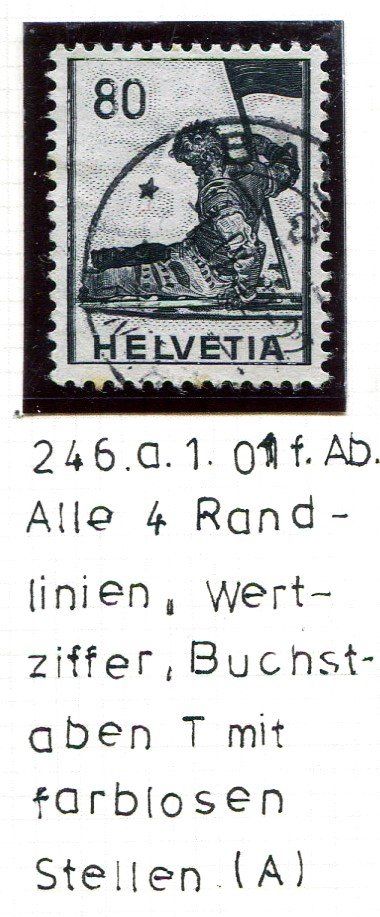 1941 Historische Bilder 80 Rp. (Gebraucht) in Bachenbülach für CHF 1.5 – mit Lieferung auf ...