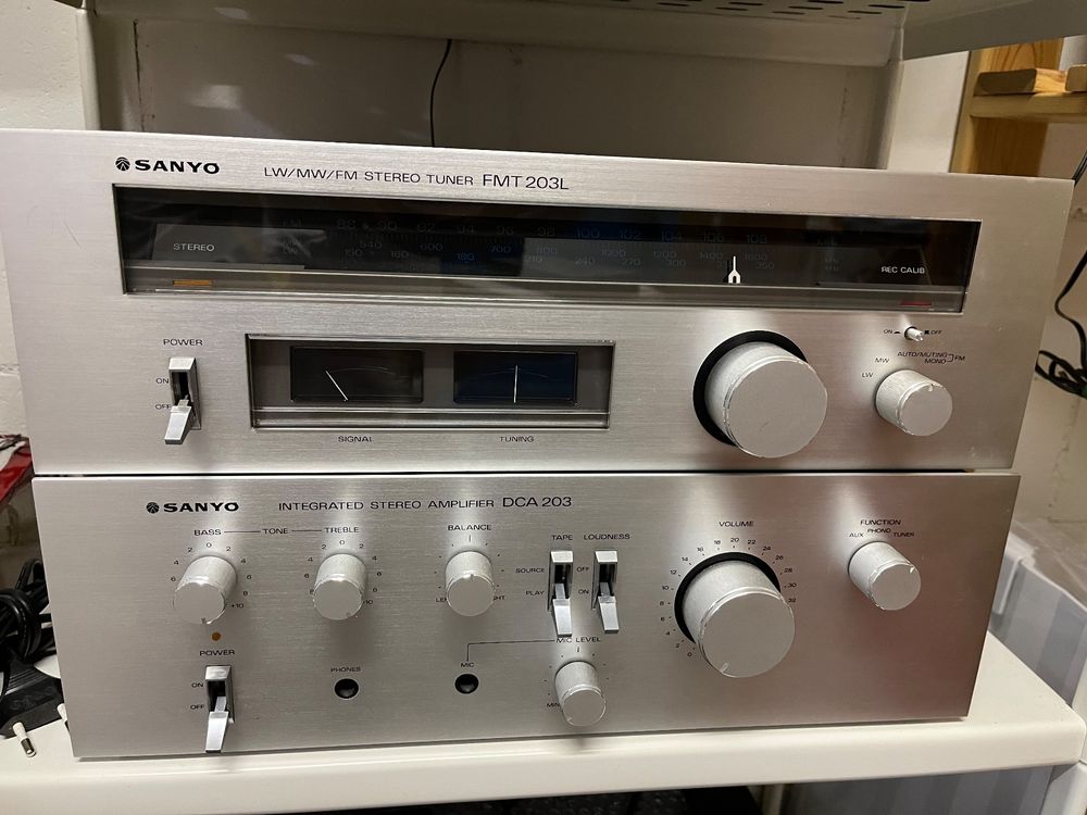 Sanyo Amplifier & Sanyo Tuner | Kaufen auf Ricardo