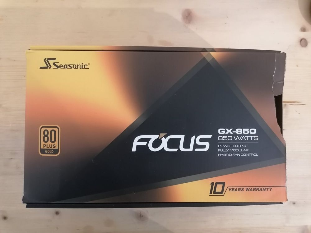Seasonic Focus GX 850w - PSU (Gebraucht) in Basel für CHF 80 – mit ...