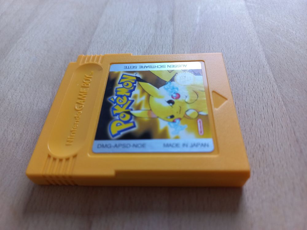 Game Boy Pokemon Gelb Original (Gebraucht) in Giornico für CHF 59 – mit ...