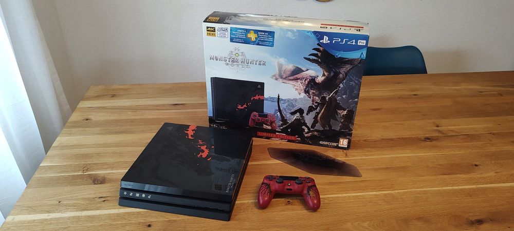 PS4 Pro Monster Hunter Limited Edition (Gebraucht) in Breil-Brigels für ...
