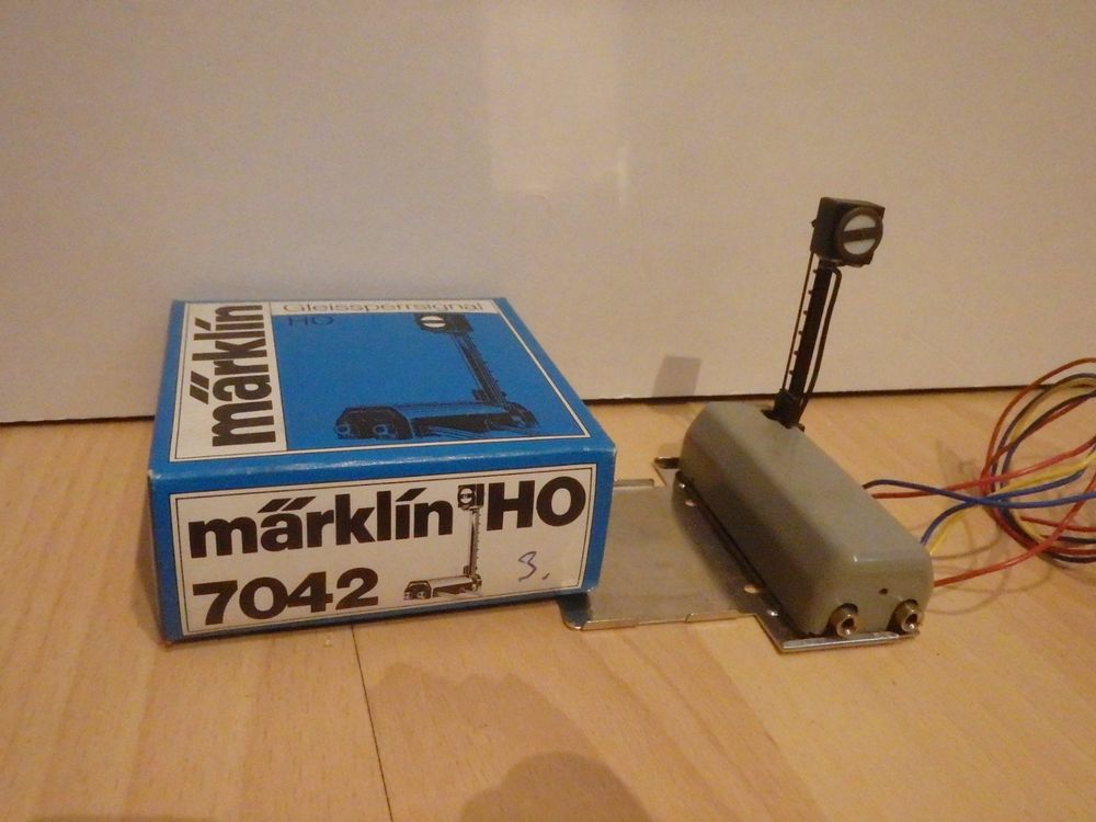 Märklin H0 Gleissperrsignal - Art.nr. 7042 (Gebraucht) in für CHF 8 ...