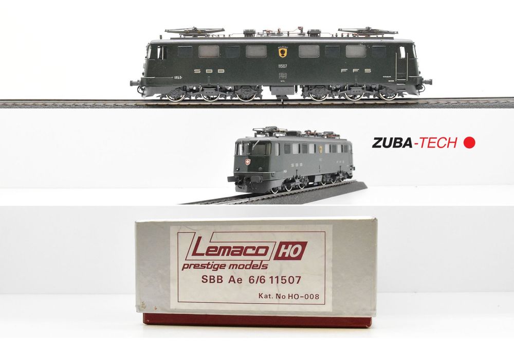 Lemaco H0-008 E-Lok Ae 6/6 SBB Wildegg, H0 GS Analog mit OVP (Gebraucht ...