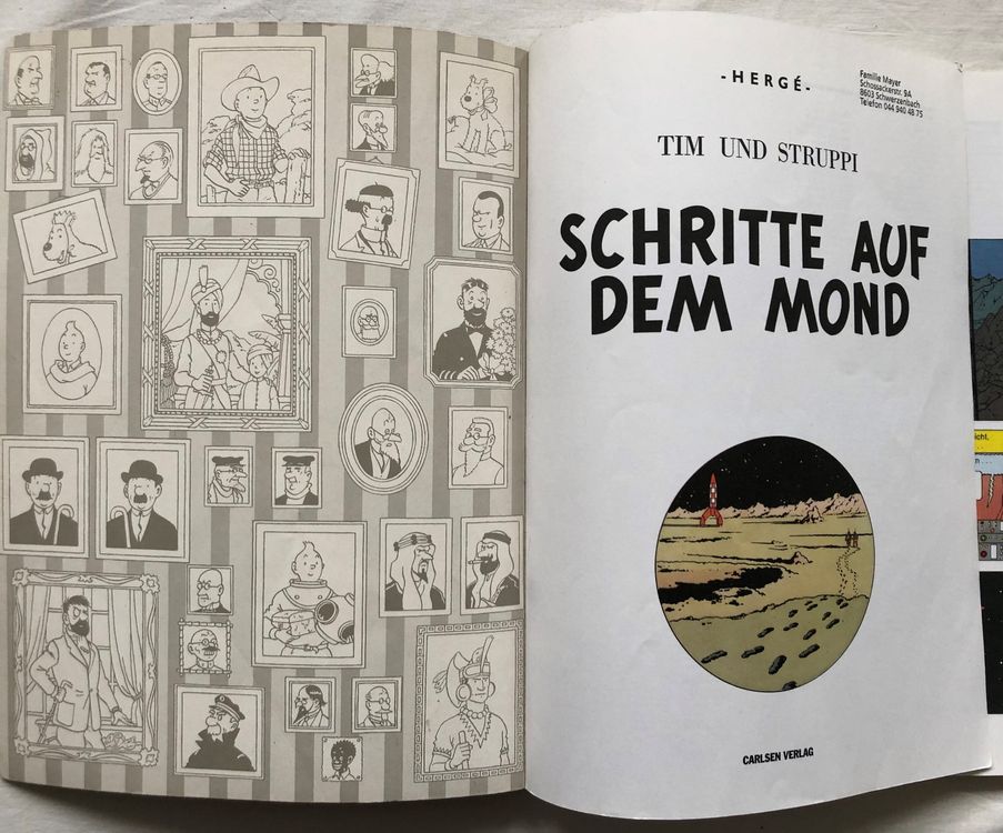 TIM und STRUPPI - Band 8 - Schritte auf dem Mond (Gebraucht) in ...