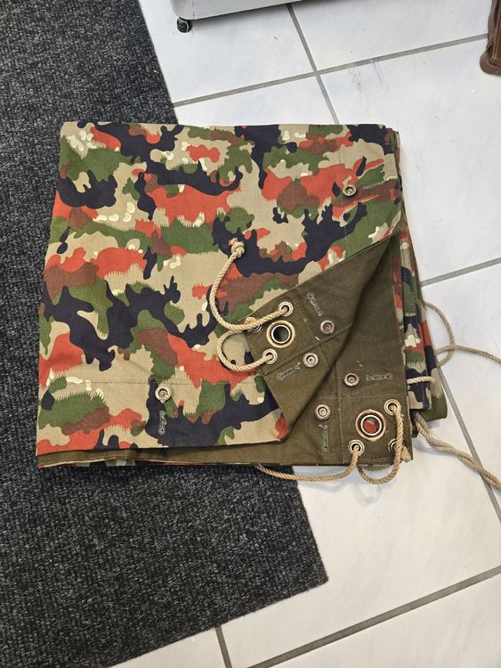 CH-Armee 4 Frucht Blache Original 160x160cm (Gebraucht) in Wolfhalden ...