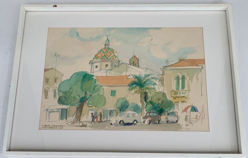 Paul Schaub (1923) Aquarell (Gebraucht) in Root für CHF 10 – mit ...
