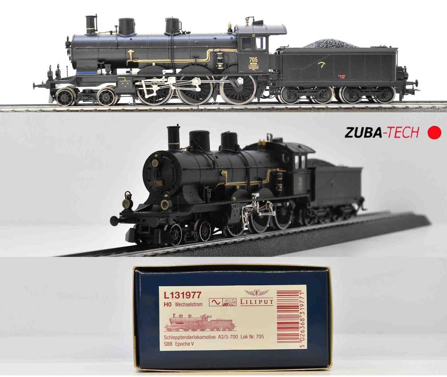 Liliput L131977 Dampflok A 3/5 700 Serie SBB H0 OVP (Gebraucht) in St. Gallen für CHF 129 – mit ...