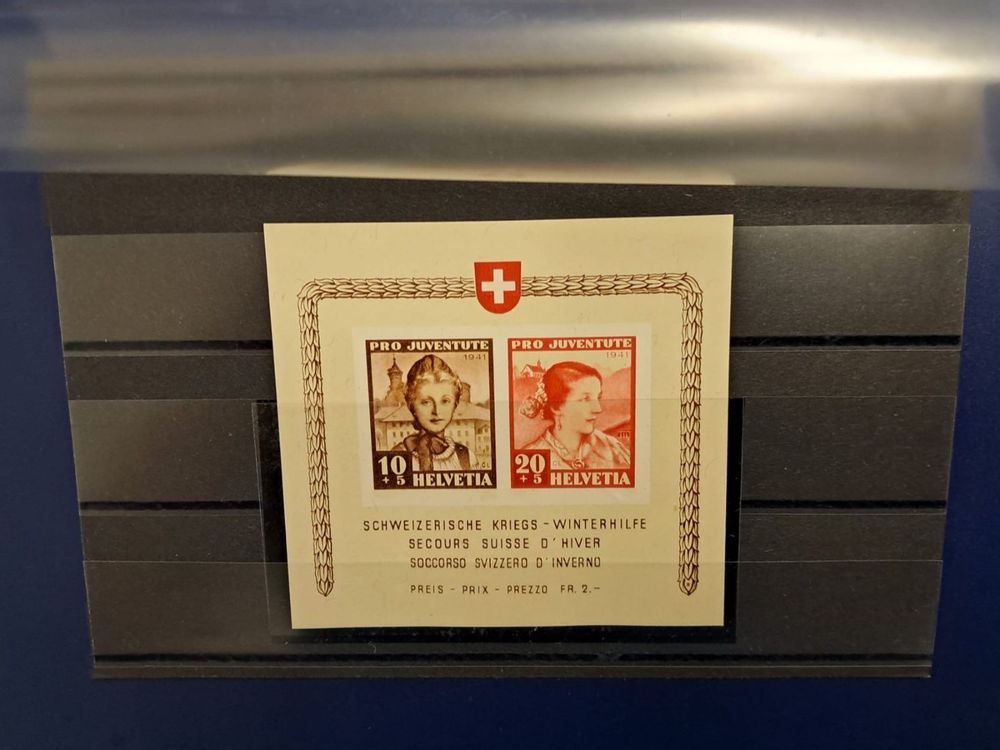 PJ Block 1941, J98I – J99I postfrisch (Gebraucht) in Lengwil für CHF 10 – mit Lieferung auf ...