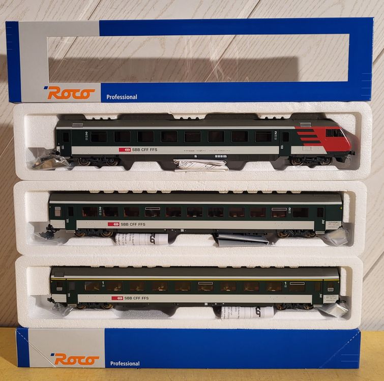 ROCO 45913 - SBB - 3 tlg. Set - EW IV - mit Steuerwagen (Neu (gemäss Beschreibung)) in Biel ...