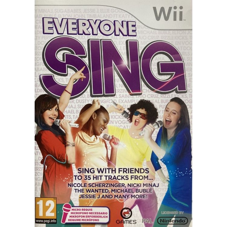 Everyone Sing - Nintendo Wii | Kaufen auf Ricardo Everyone Sing - Nintendo Wii | Kaufen auf Ricardo