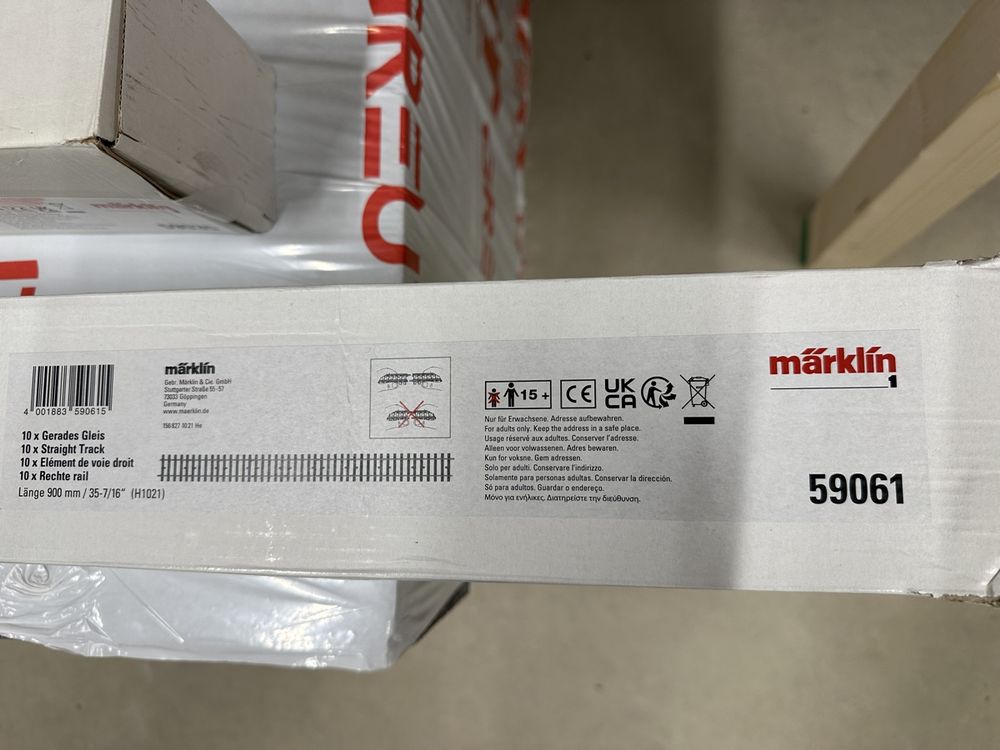 Märklin 59061 Gerades Geleise 90cm (Neu (gemäss Beschreibung)) in ...