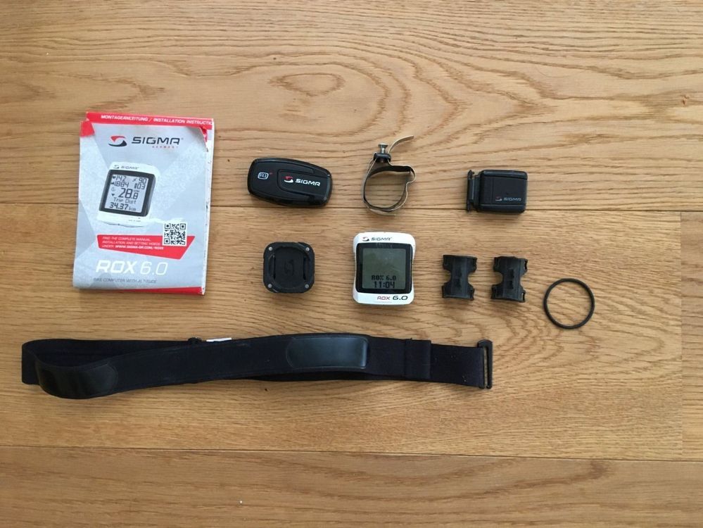 Velo Computer Sigma Rox 6.0 + Pulsgurt | Kaufen auf Ricardo