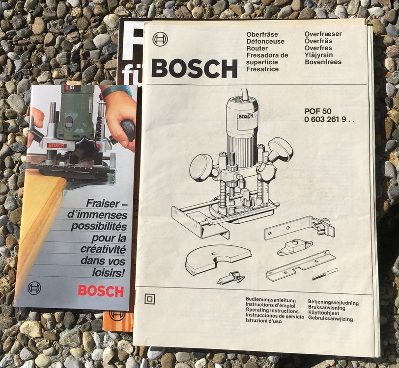Défonceuse-fraiseuse BOSCH POF 50 (Gebraucht) in La Tour-de-Peilz für ...