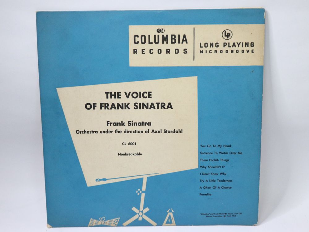 Vinyl LP 25cm The Voice Of Frank Sinatra 1952 Jazz Pop Easy (Gebraucht ...