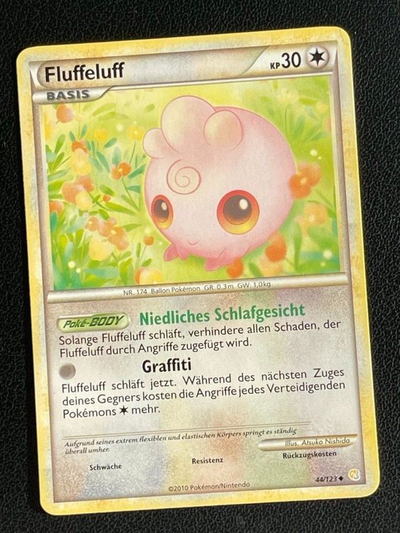 Fluffeluff 44/123 Pokémon Heart Gold & Soul Silver | Kaufen auf Ricardo