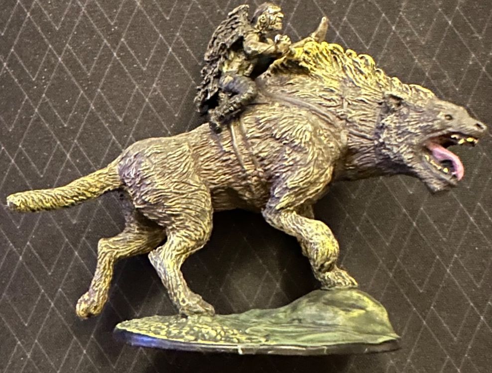 Warg rider Lord of the Rings / Herr der Ringe Figur | Kaufen auf Ricardo