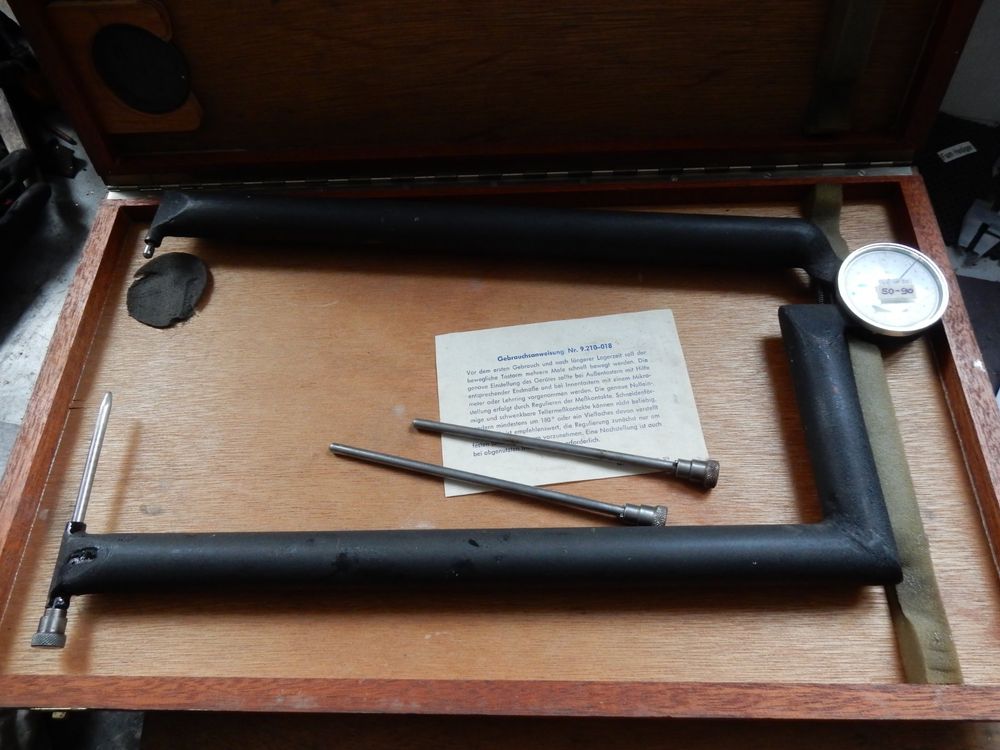 Schnelltester Mikrometer Messuhr Messtaster wie interrapid (Defekt) in ...