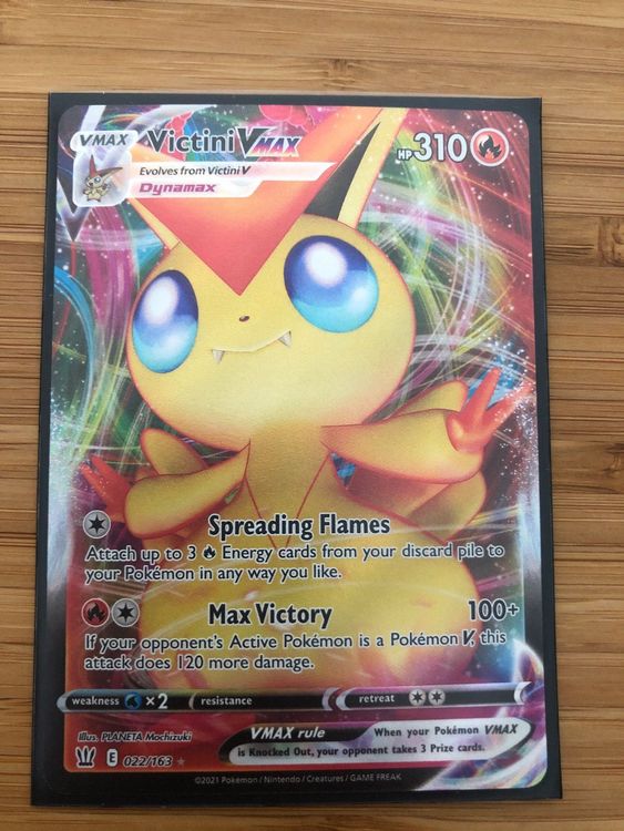 Pokémon Victini Vmax fullart | Kaufen auf Ricardo